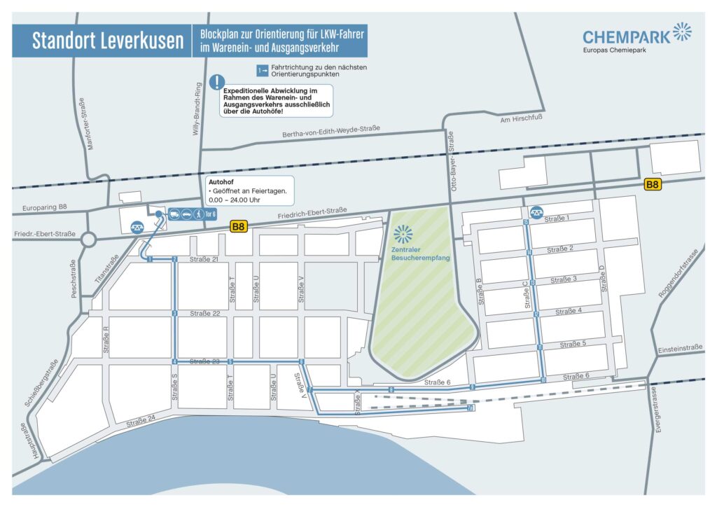 CHEMPARK: Anfahrt & Toröffnungszeiten