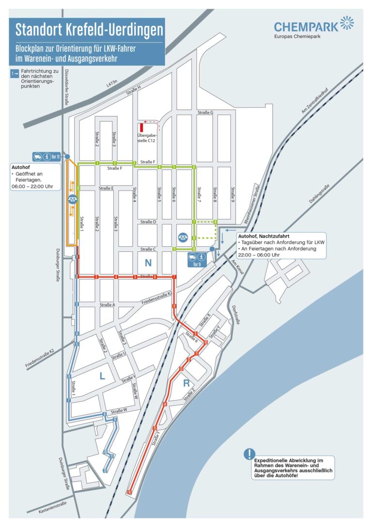 CHEMPARK: Anfahrt & Toröffnungszeiten