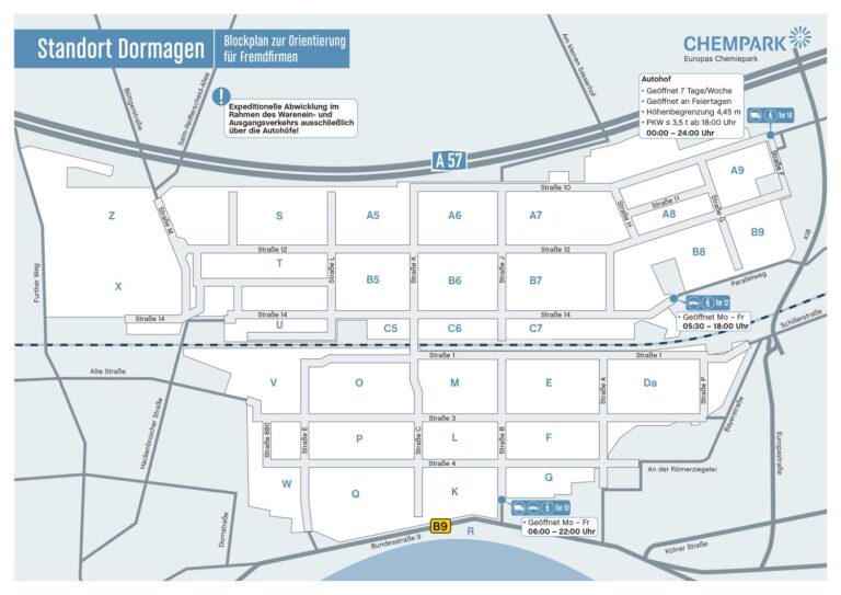 CHEMPARK: Öffentliche Dokumente