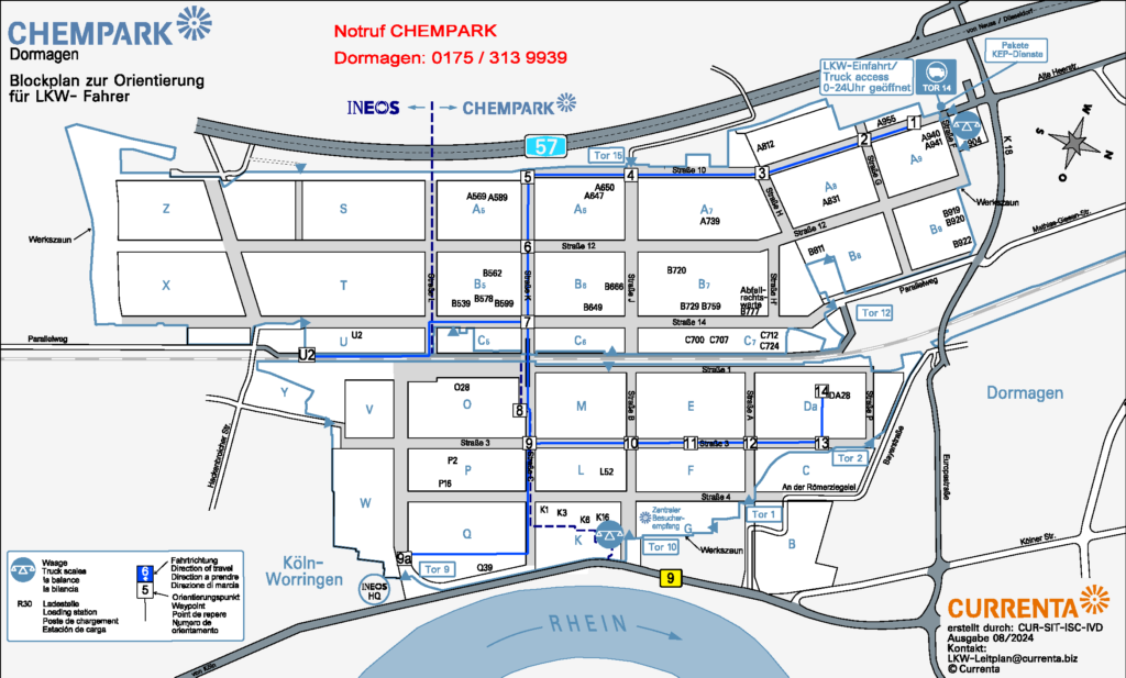 CHEMPARK: Directions & Gate Opening Hours