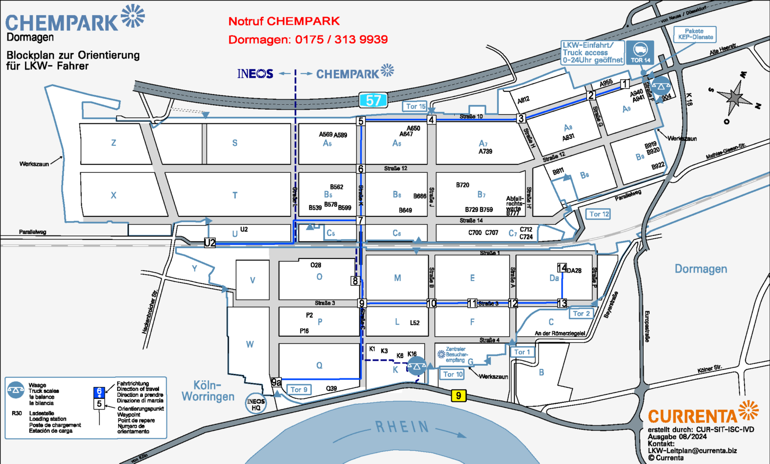 CHEMPARK: Directions & Gate Opening Hours