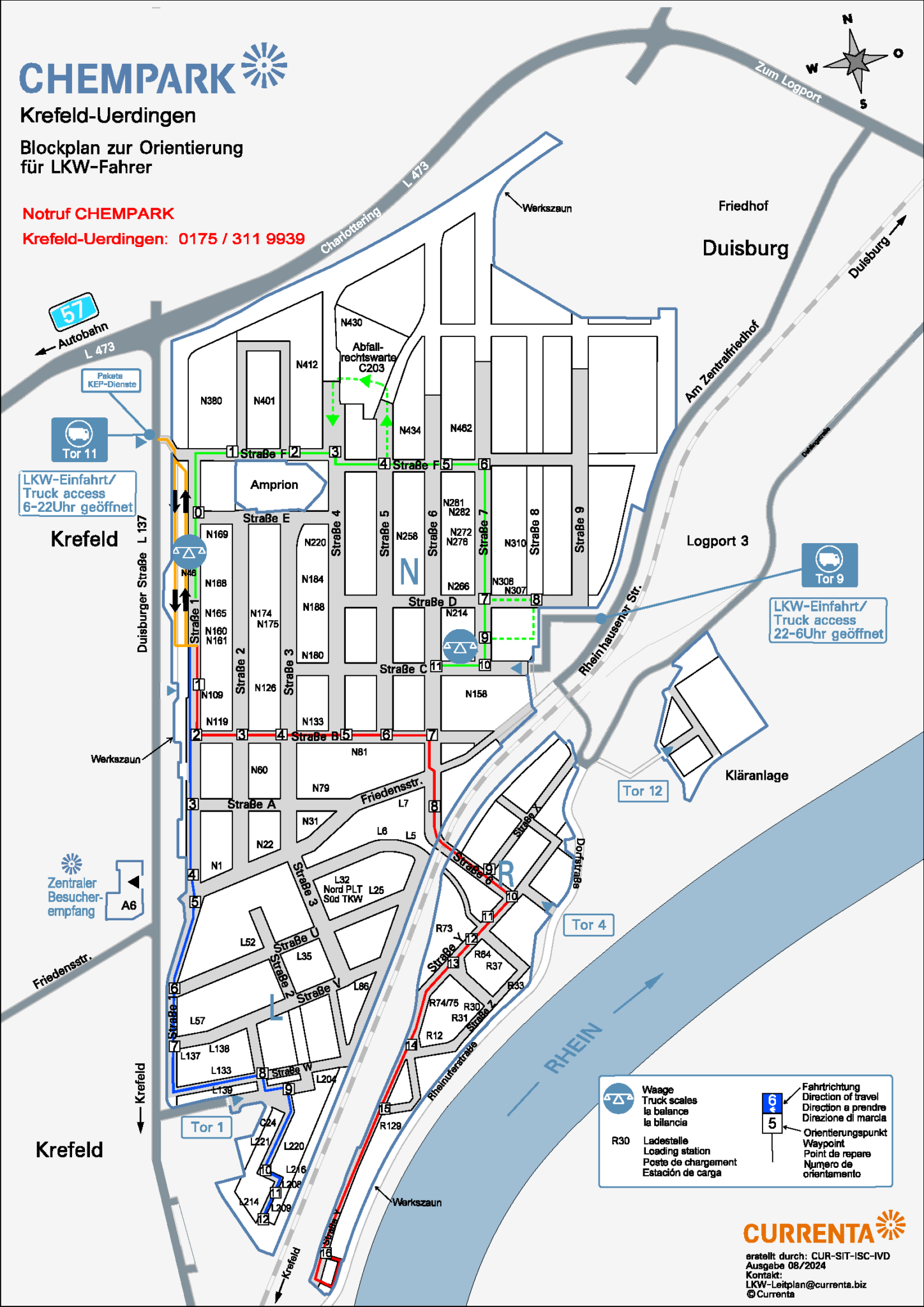 CHEMPARK: Anfahrt & Toröffnungszeiten