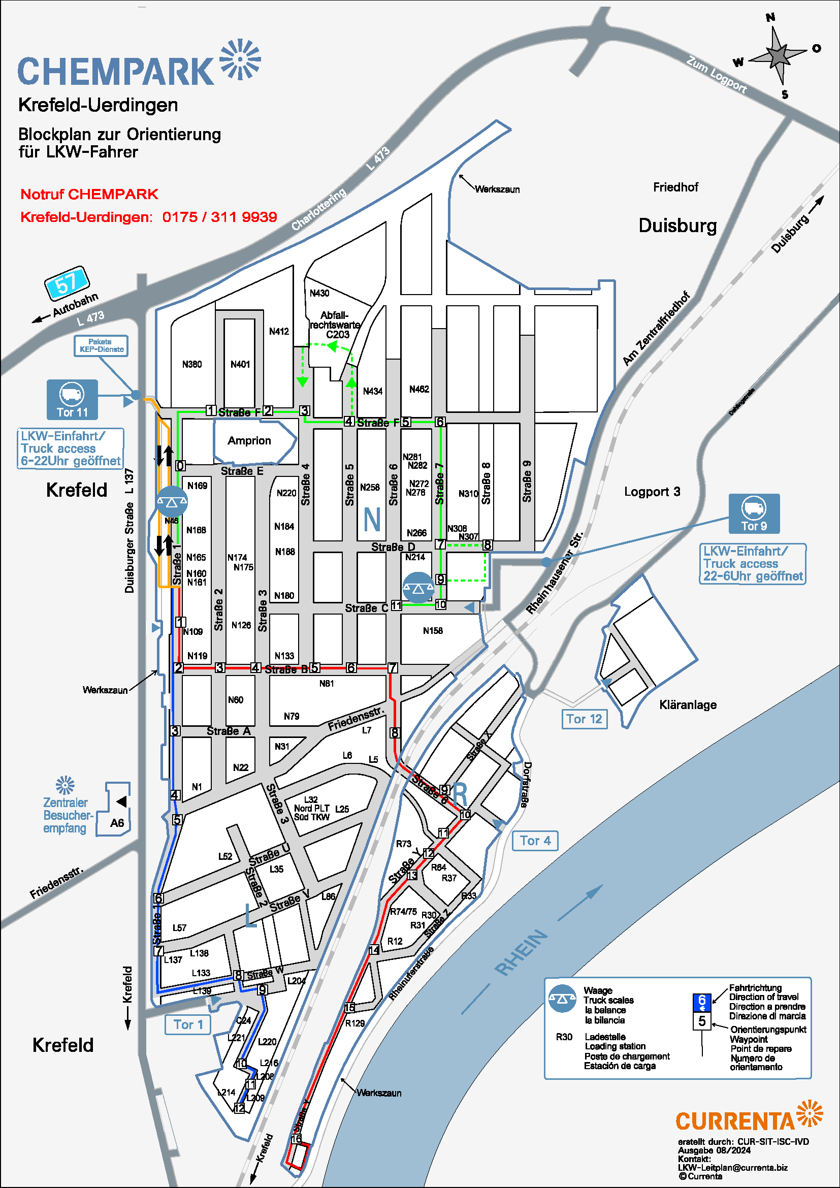 CHEMPARK: Anfahrt & Toröffnungszeiten